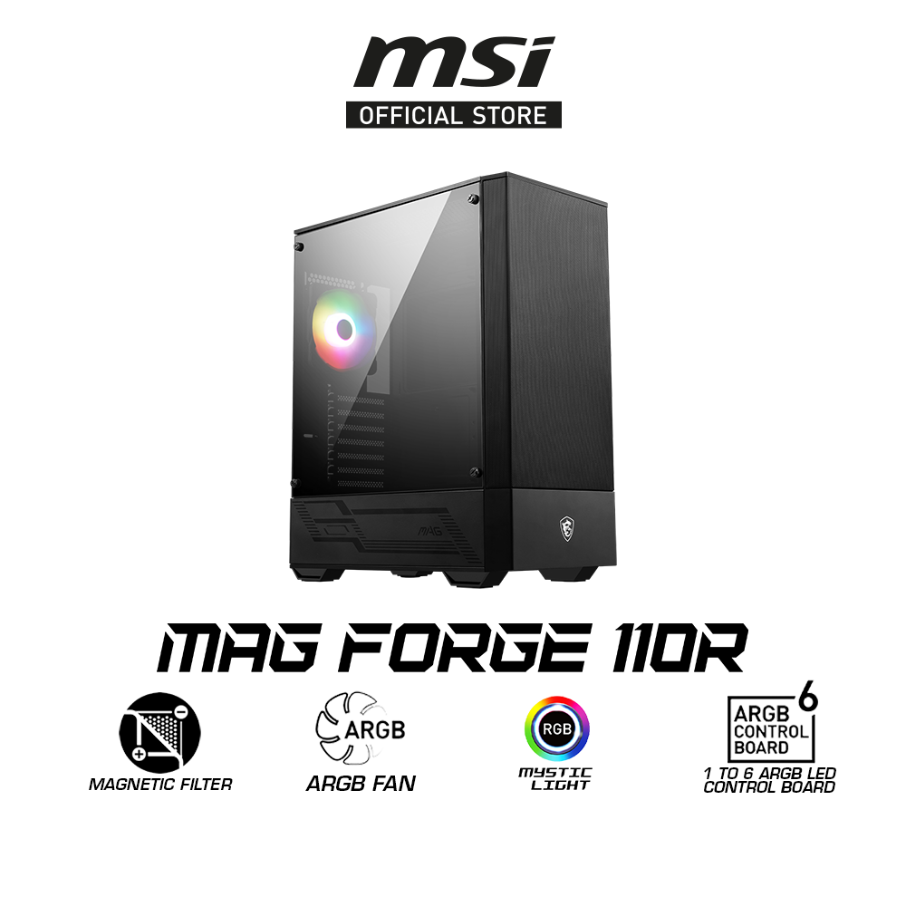 MSI Desktop Cases MAG FORCE 110R / 111R (ATX) | Lazada