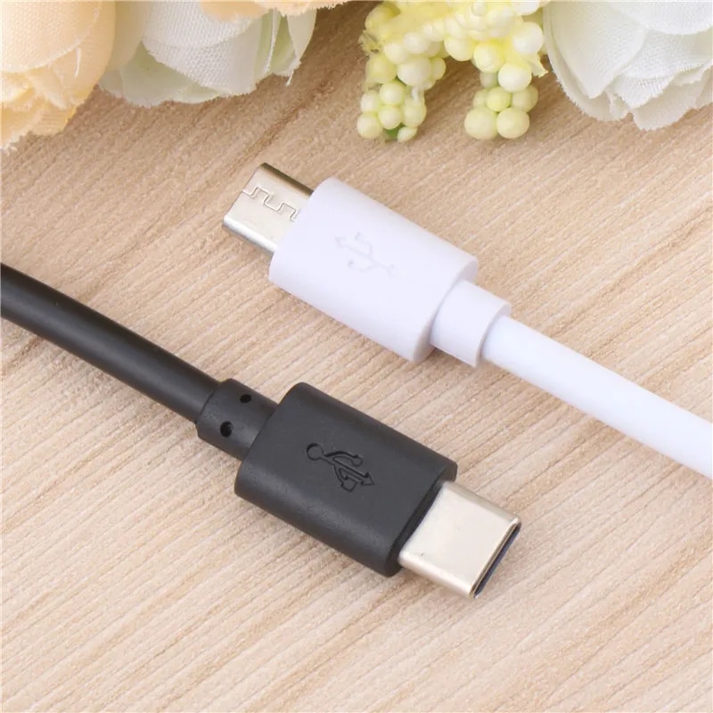 Type C Micro USB Cable 15cm Short Fast Charging For Samsung Xiaomi ...
