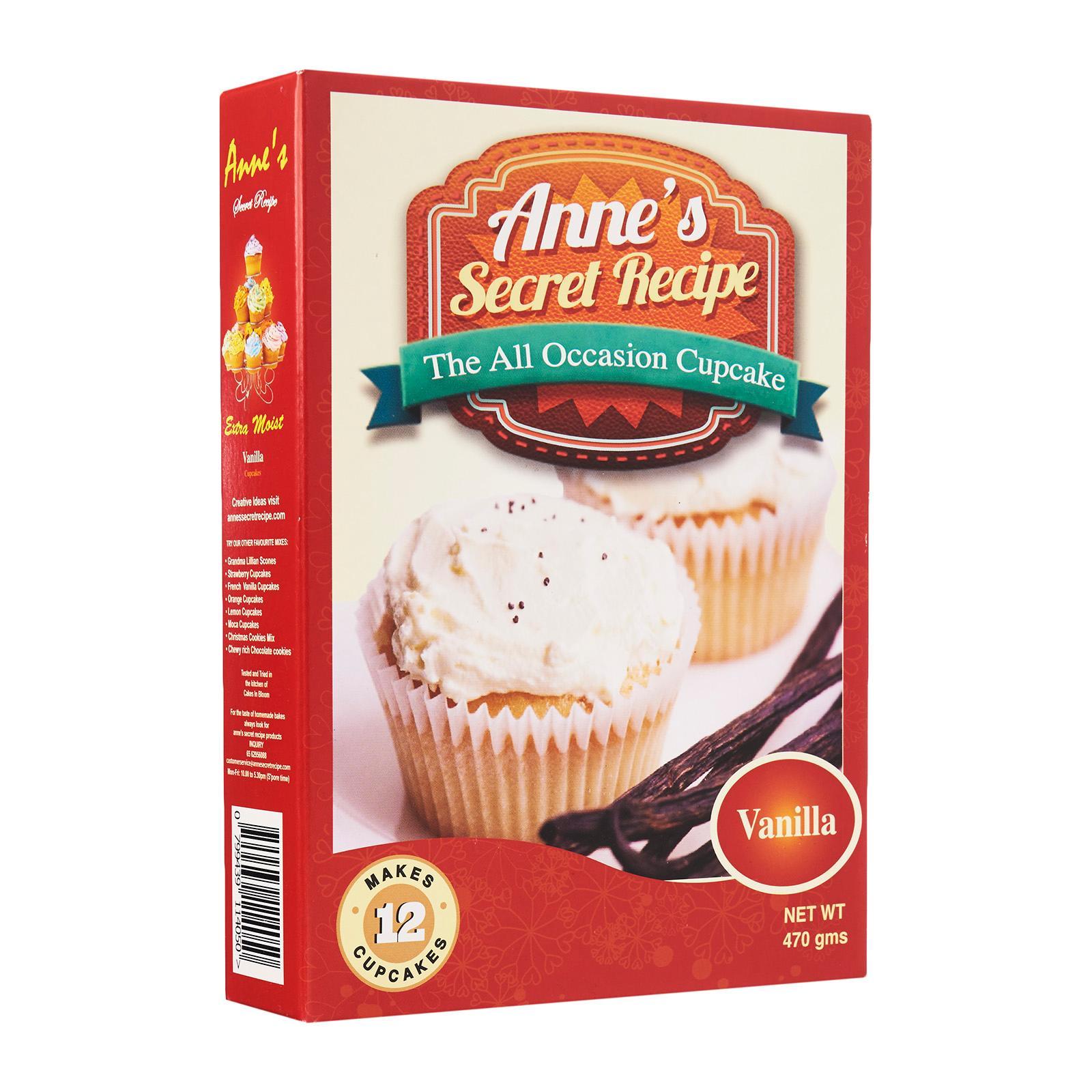 Anne's Secret Recipe Vanilla Cupcakes-Cupcake Premix | Lazada Singapore