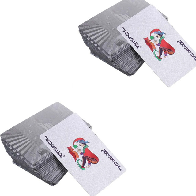 【Salt & Story】Plastic Playing Poker Card Set Deck Kit Table Game ...