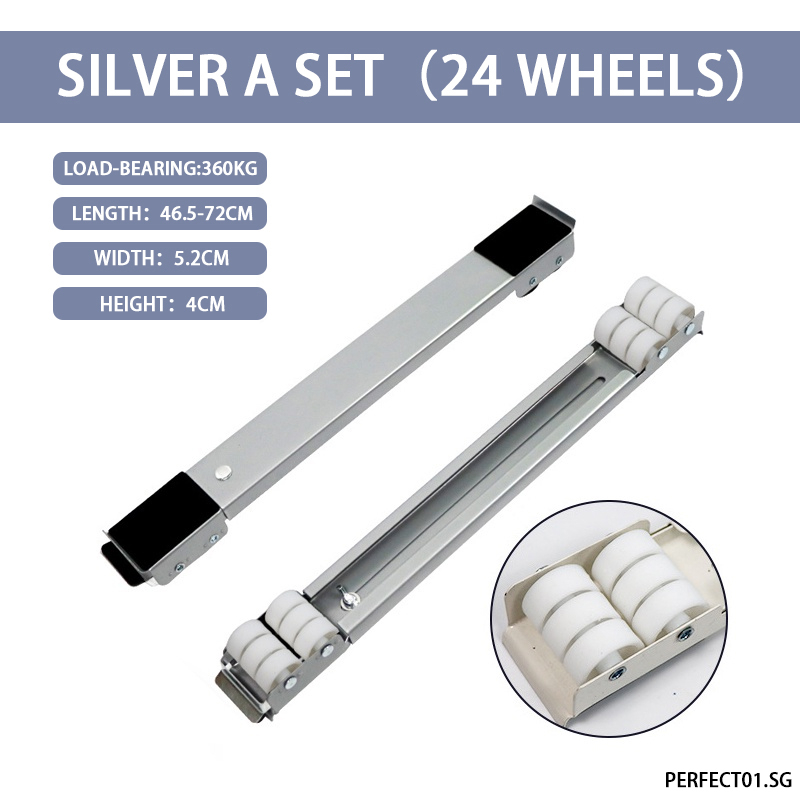 Movable Washing Machine Base With Wheels Rack Fridge Stand Roller Base ...