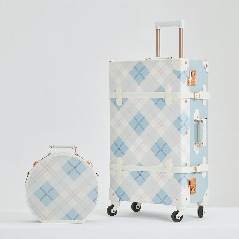 Japan and South Korea vintage suitcase 20-inch fresh luggage girl 26 ...