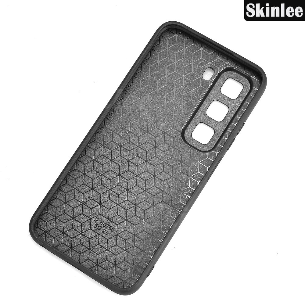 Phone Case for Infinix Hot 50i 50 Pro Plus Back Cover Carbon Leather ...