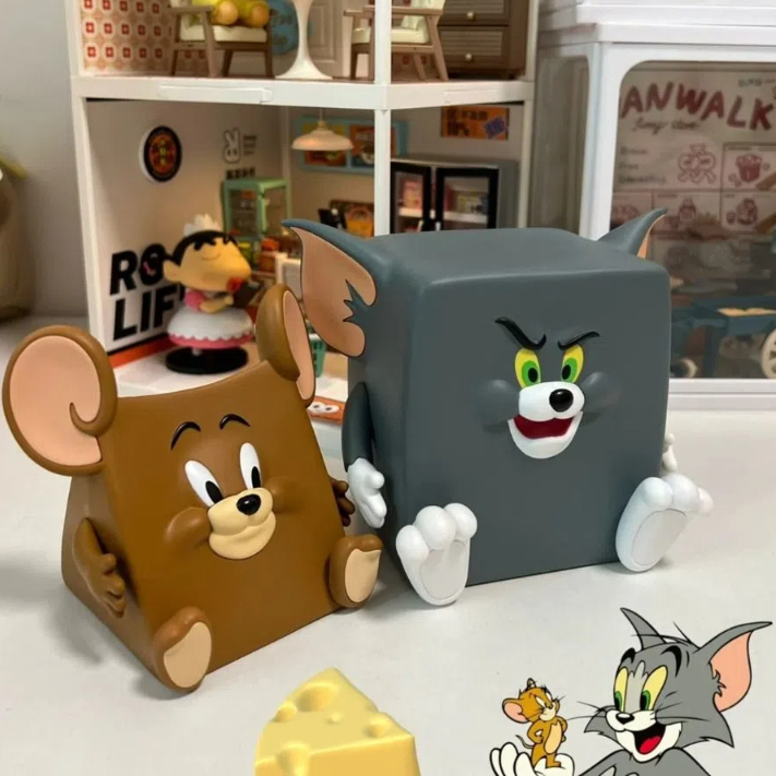 Cartoon Large Capacity Coin Savings Durable Cute Tom Jerry Money ...