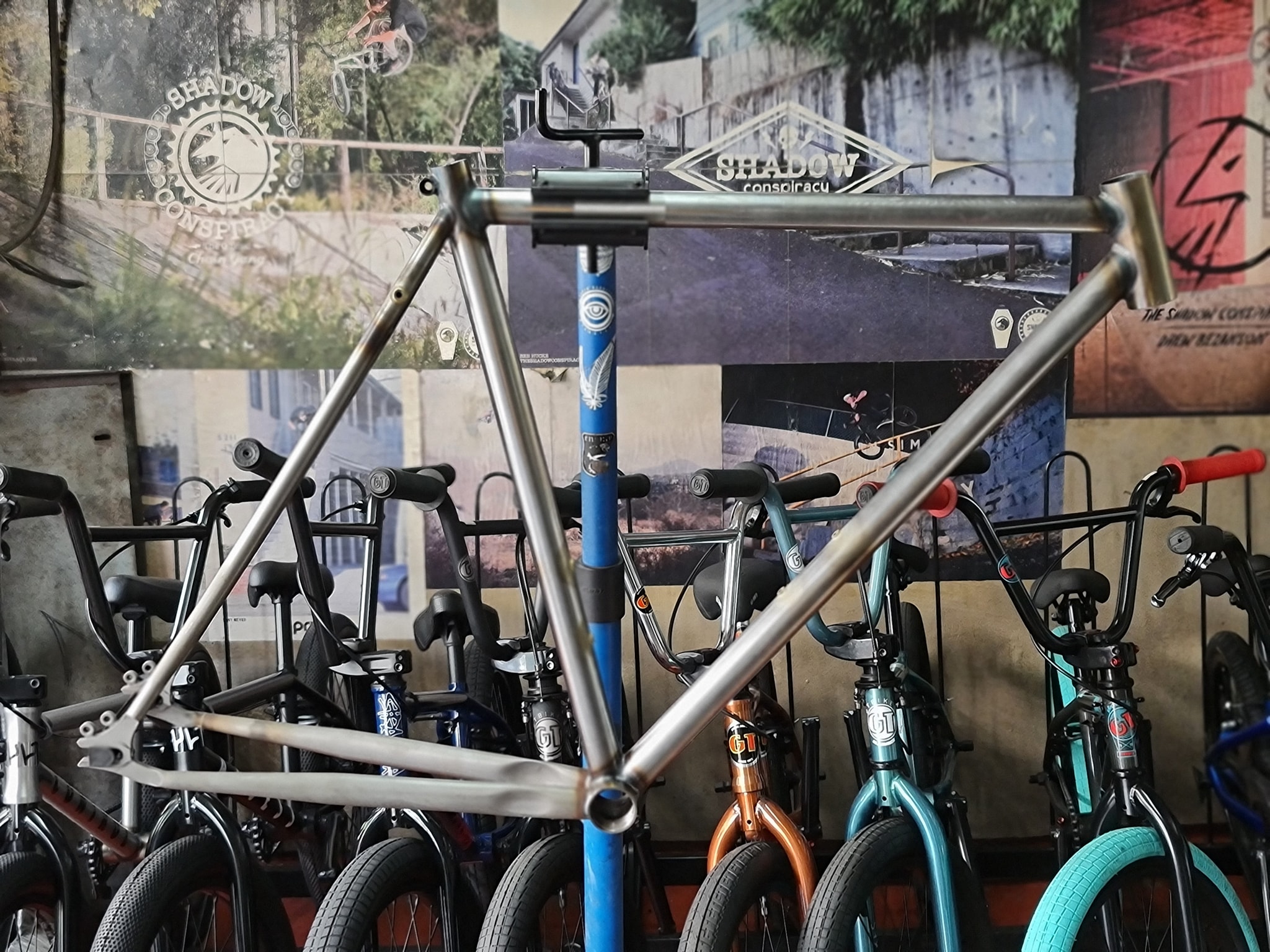 BMX Cycle Center, The Project Brand, HiTen V2 Bicycle Frame, Fixed Gear ...