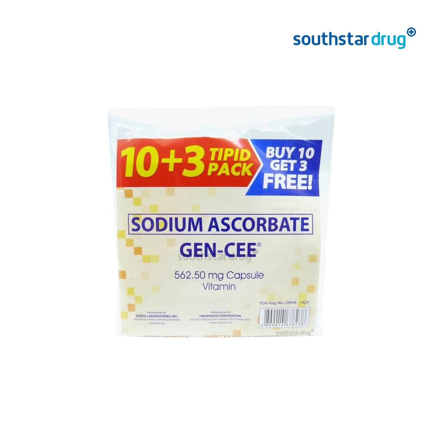 Gen-Cee 10+3 Capsule | Lazada PH