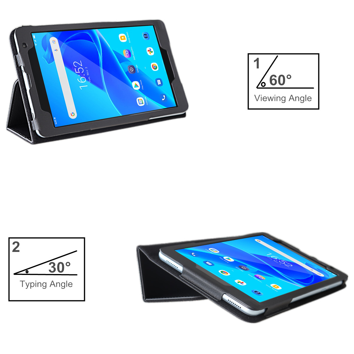 NEW 【Exclusive Discount】Flip Case For Blackview Tab6 Case 8 Inch Tablet ...