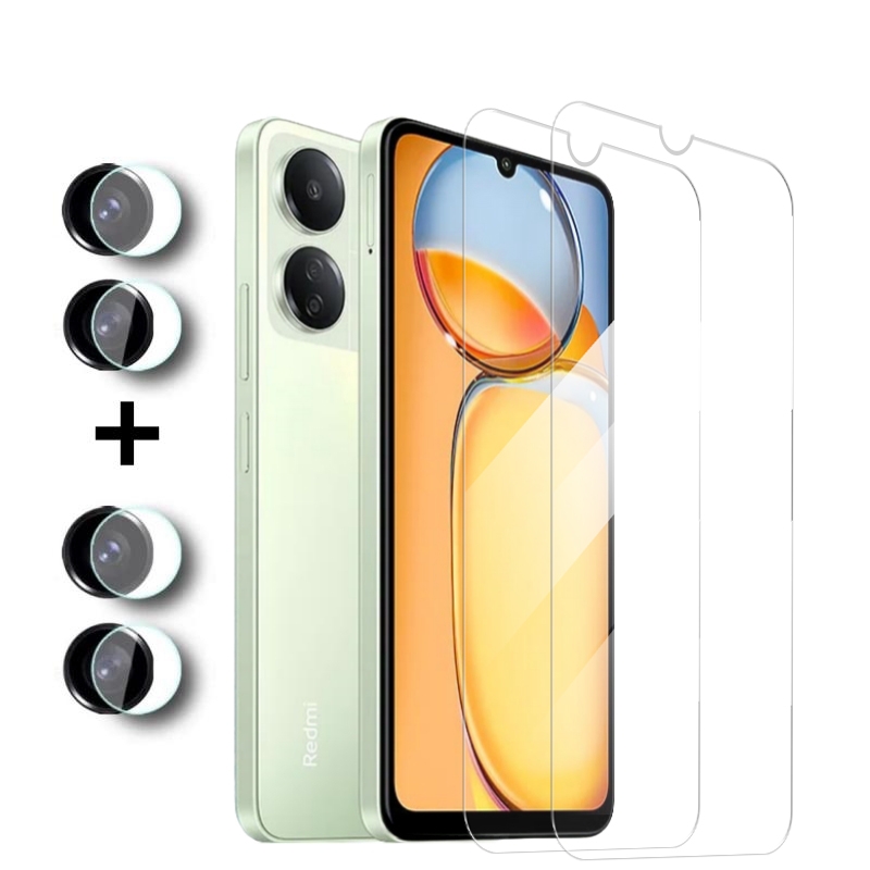 4in1 Camera Lens Screen Protector For Xiaomi Redmi 13C 4G 5G Protective ...