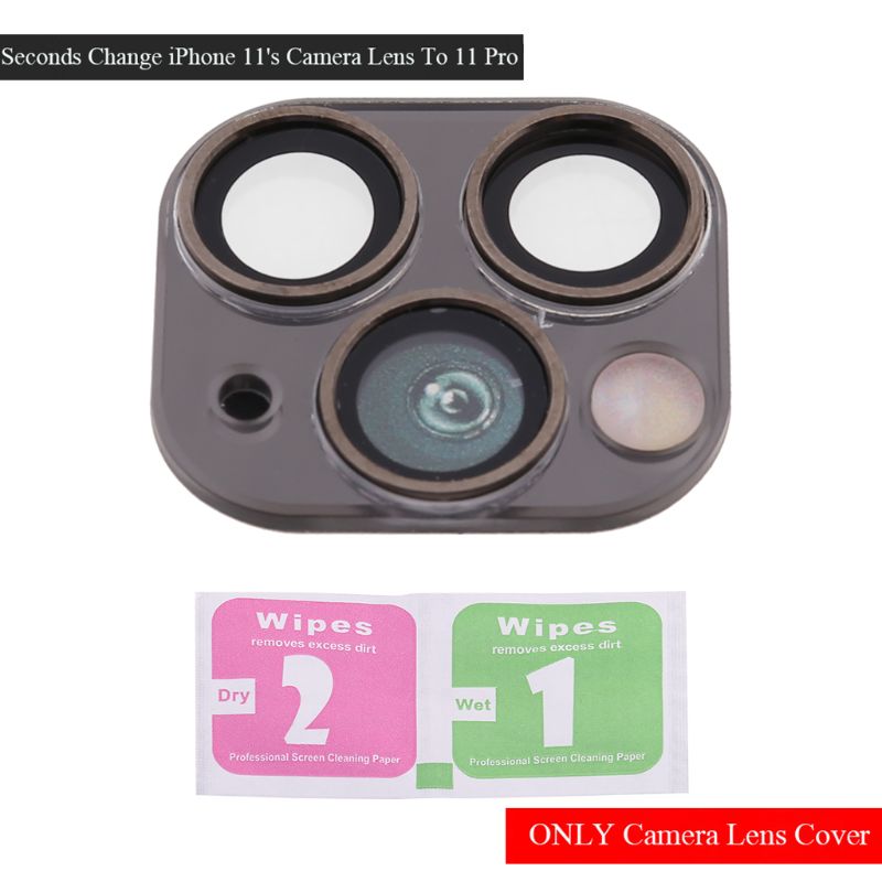 4 Sticker Modified Camera Cover Titanium Alloy For iPhone 11 Seconds ...