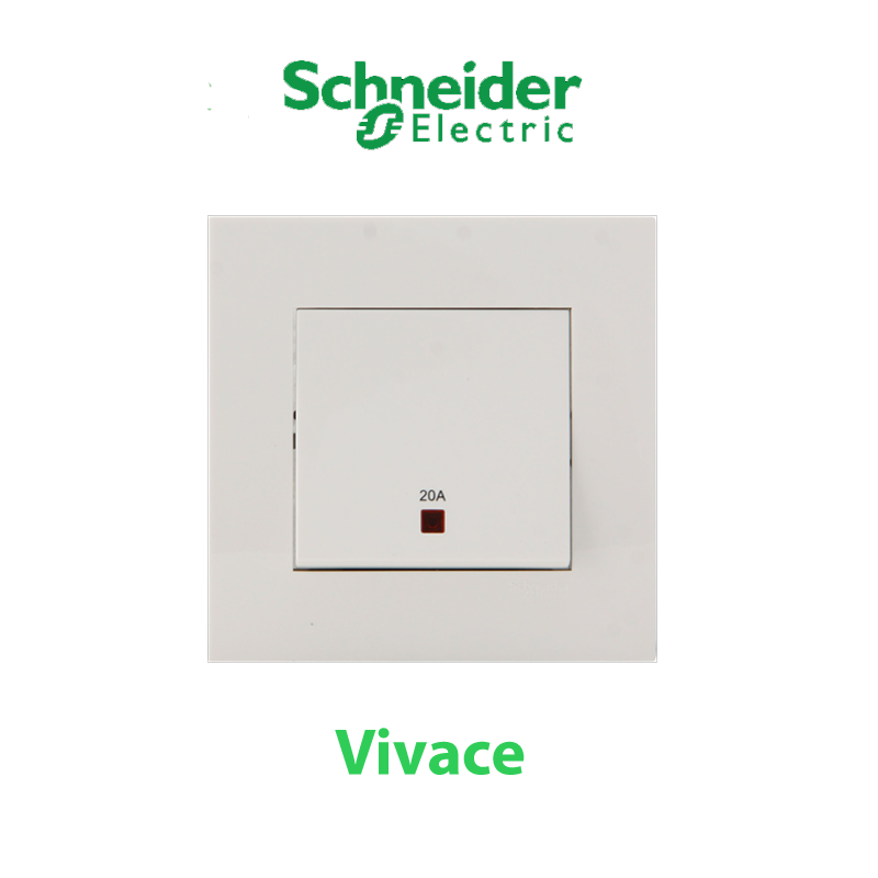 Schneider Vivace 20A 2 Way, Water Heater switch KB31D20NE 2 | Lazada Singapore