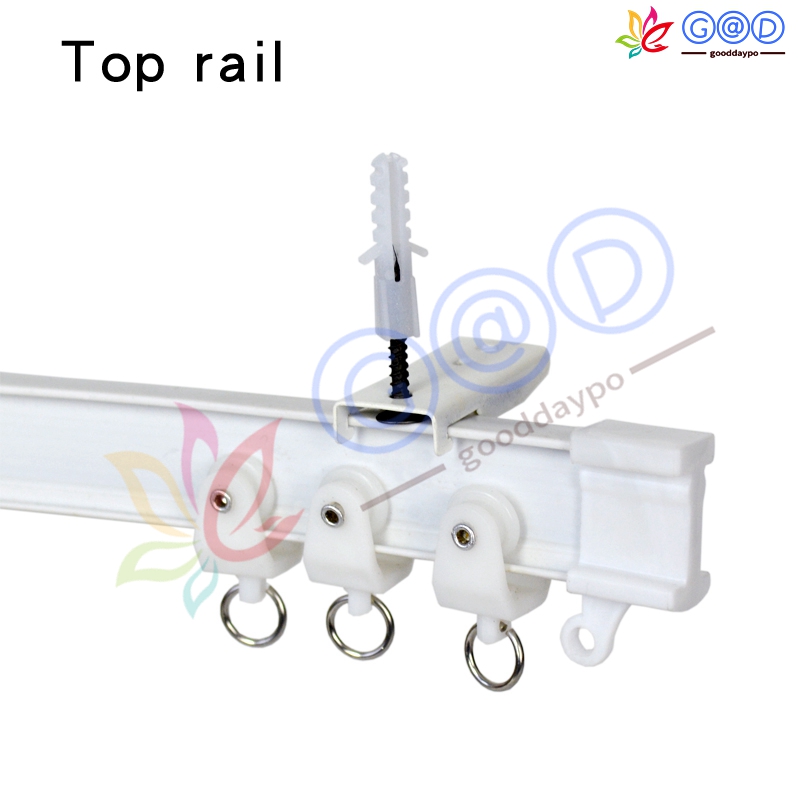 【Ready Stock】Silent Curtain Track Bendable Track Balcony Bay Window ...