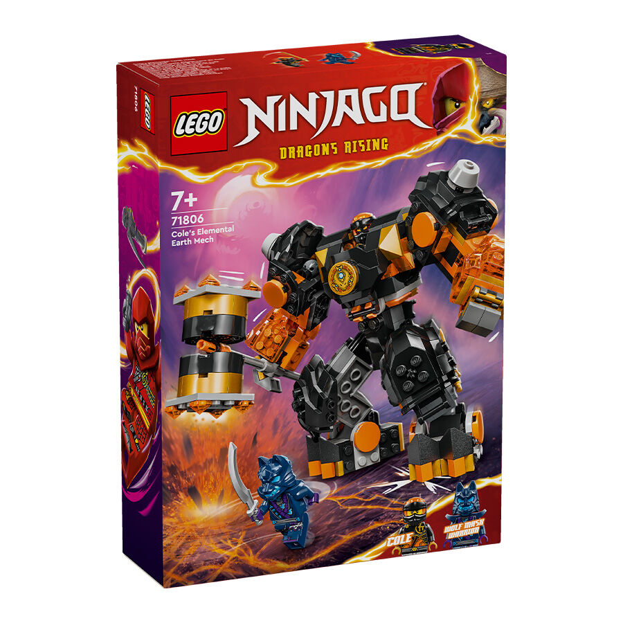 LEGO Ninjago Coles Elemental Earth Mech 71806 - Toys"R"Us - ThaiPick