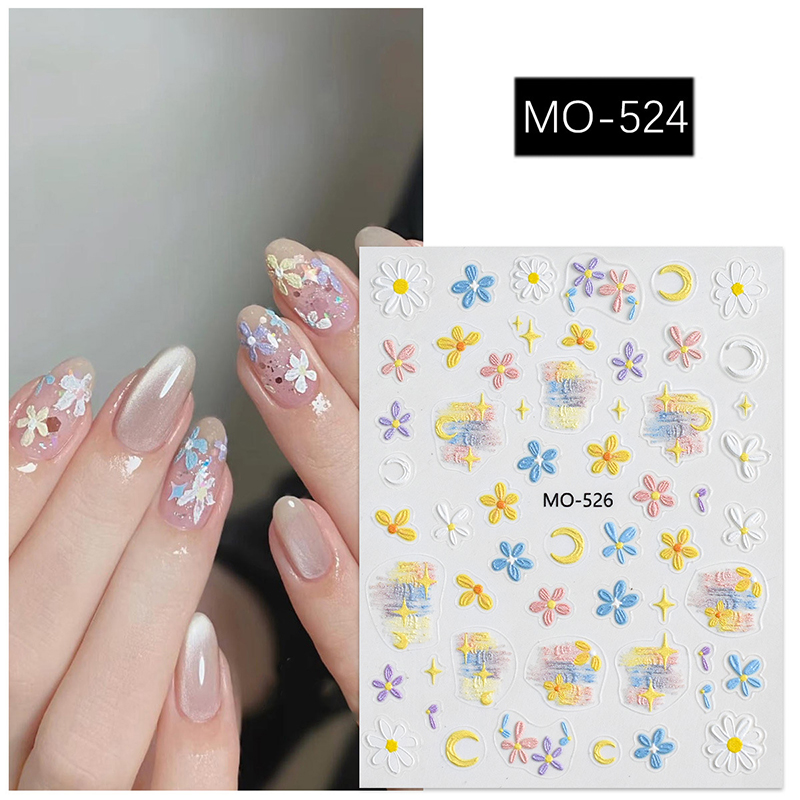 Wild Flower Oil Painting Small Flower Variegated Daisy Tulip Blossom ...