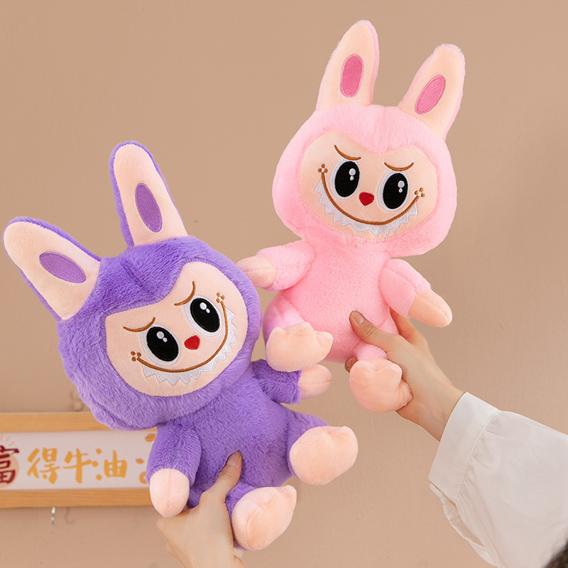 25CM The Monster Labubu Plush Toy Labubu Doll Set Labubu Monster ...