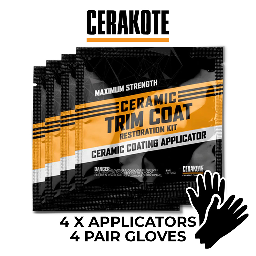CERAKOTE Ceramic Trim Coat Kit - Quick Plastic Trim Restorer ...