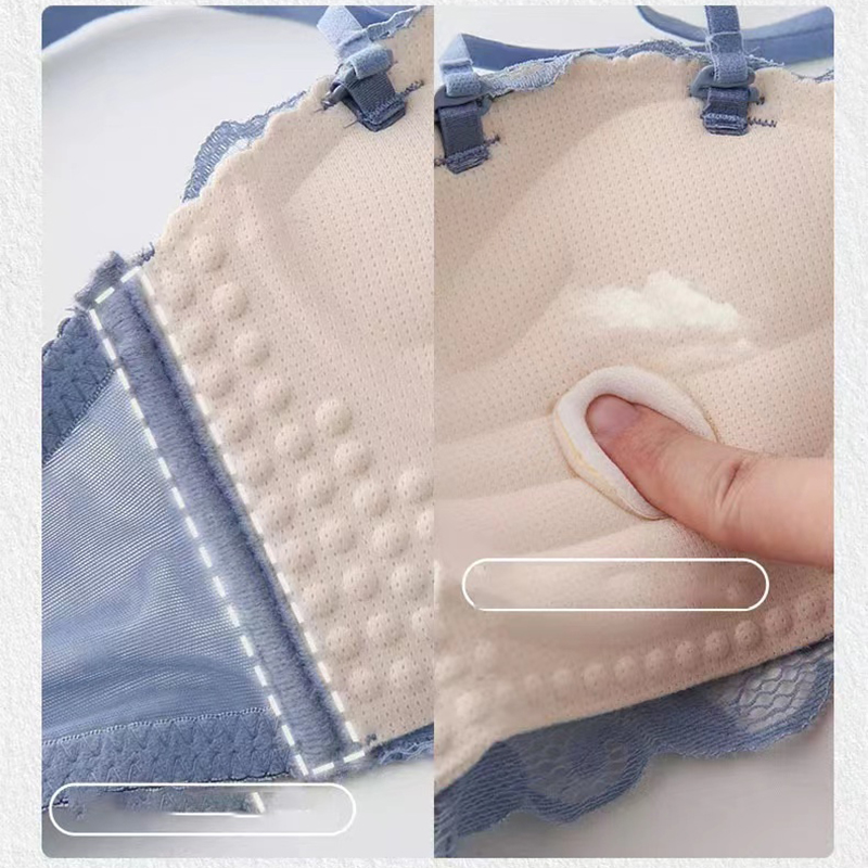 JK-Nana ส่งออกเร็ว1-2วันชุดชั้นในไร้โครง(ถอดสายได้) มีลายดอกสวยงามน่ารัก มีฟองดันทรงในตัว ...