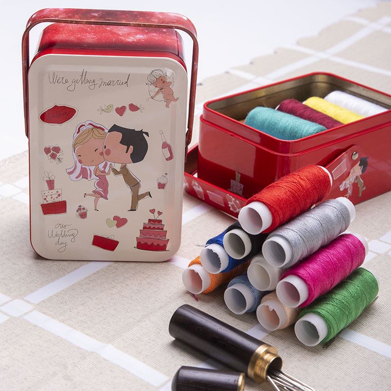 Needle and thread set household sewing box sewing thread hand sewing ...