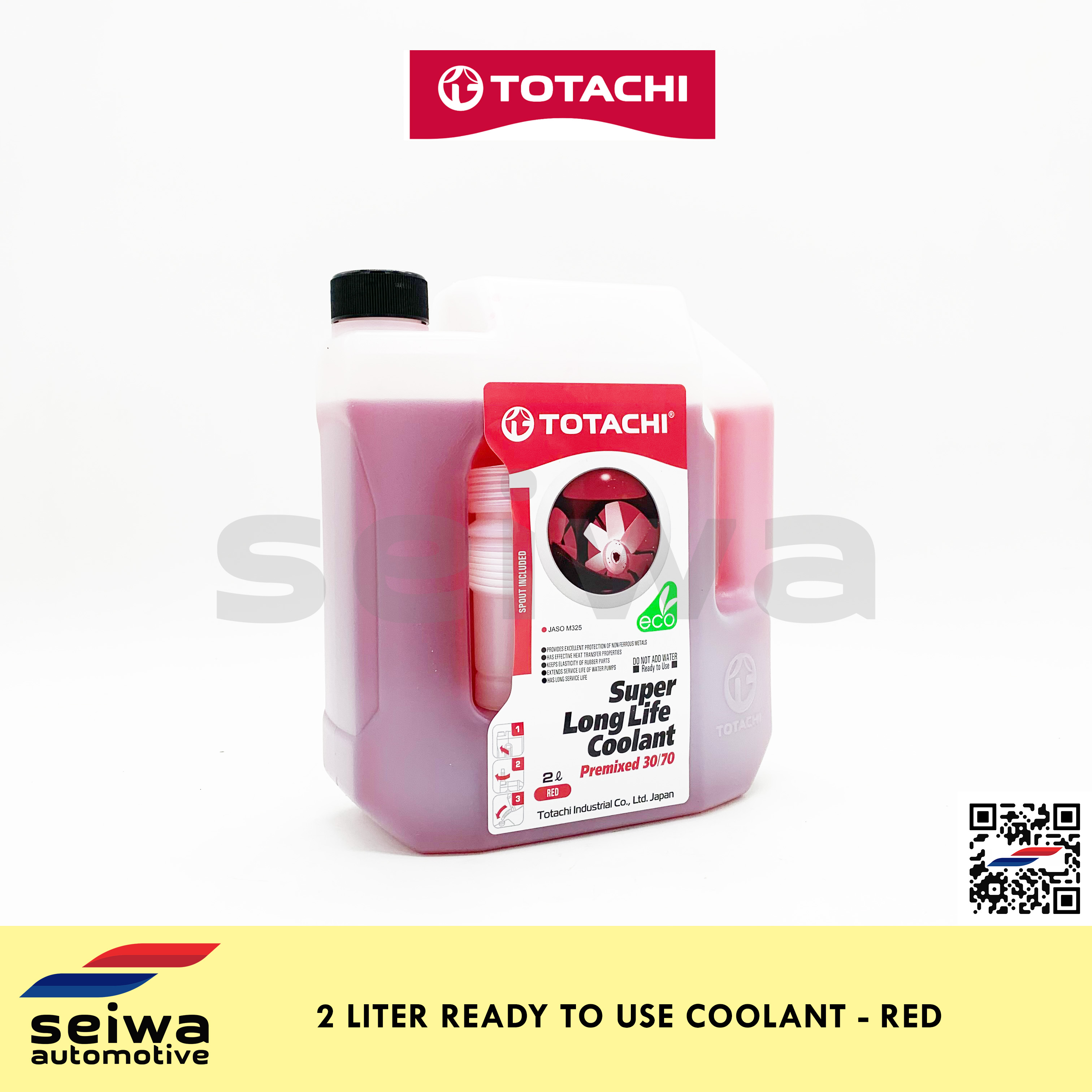 [2 LITERS] Totachi Coolant (Ready to Use) - RED | Lazada PH