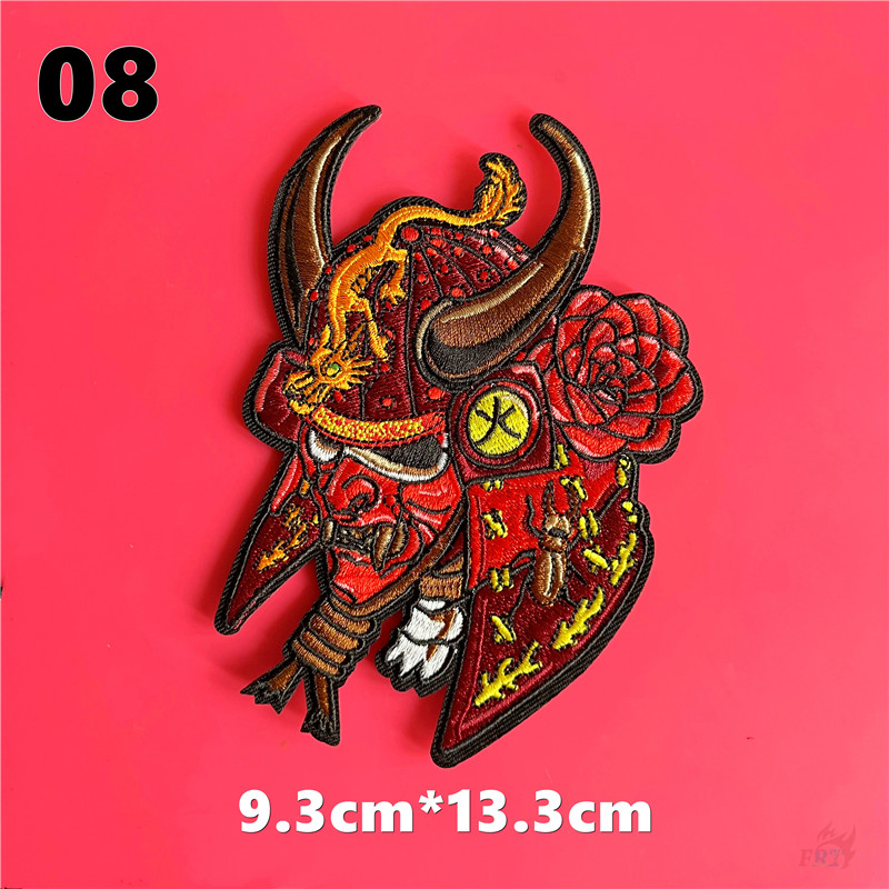 Bushido.Japanese Culture & Art Iron-On Patch ♚ 1Pc Kamakura Samurai DIY ...