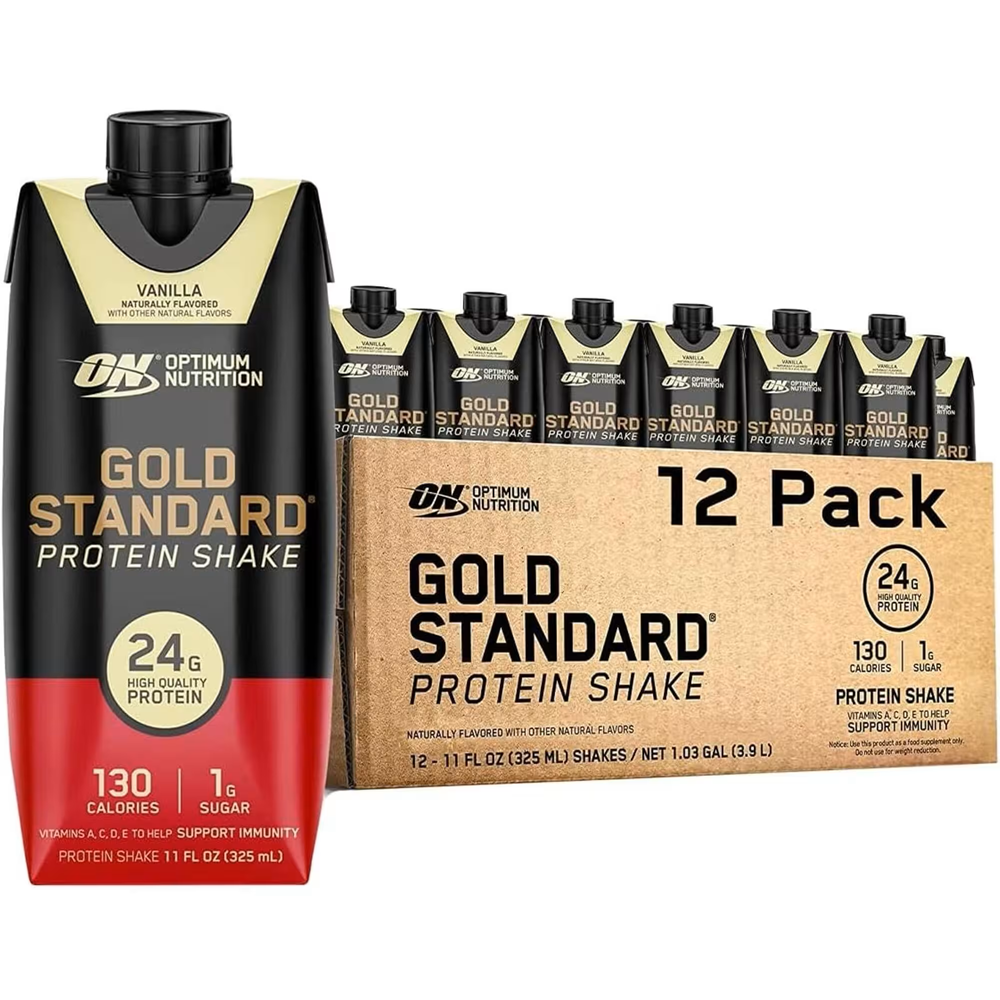 Optimum Nutrition ON Gold Standard Whey Protein Shake Ready To Drink ...