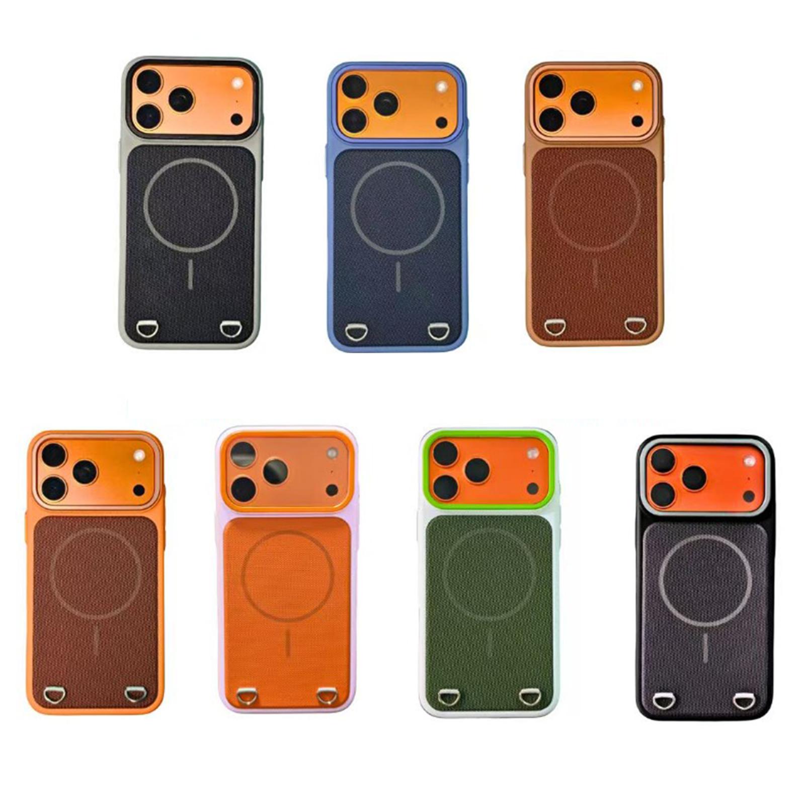 New- Skin Feel PC + Technology Cloth Magnetic Phone Case For iPhone 17 ...