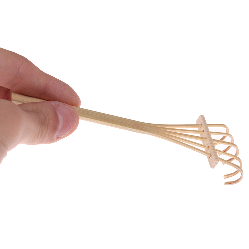 1/5Pcs Mini Bamboo Rake for Zen Garden Sand Tabletop Meditation Feng ...