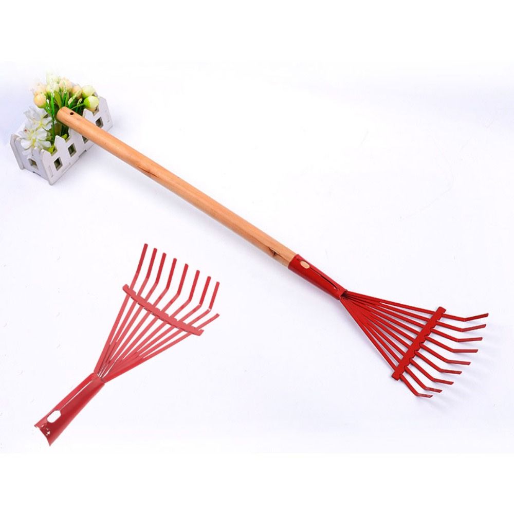 Metal Rake Multi Functional High-carbon Steel Rake Durable Convenient ...