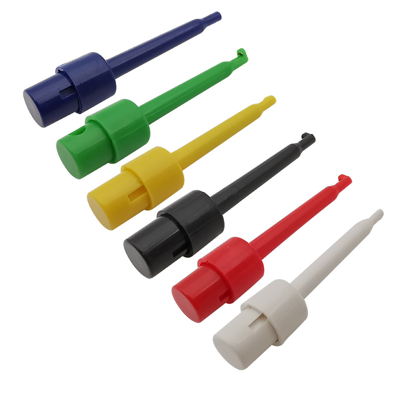 5Pcs 58mm Single Test Hook Clip Alligator Clips Test Probes Clamp For ...