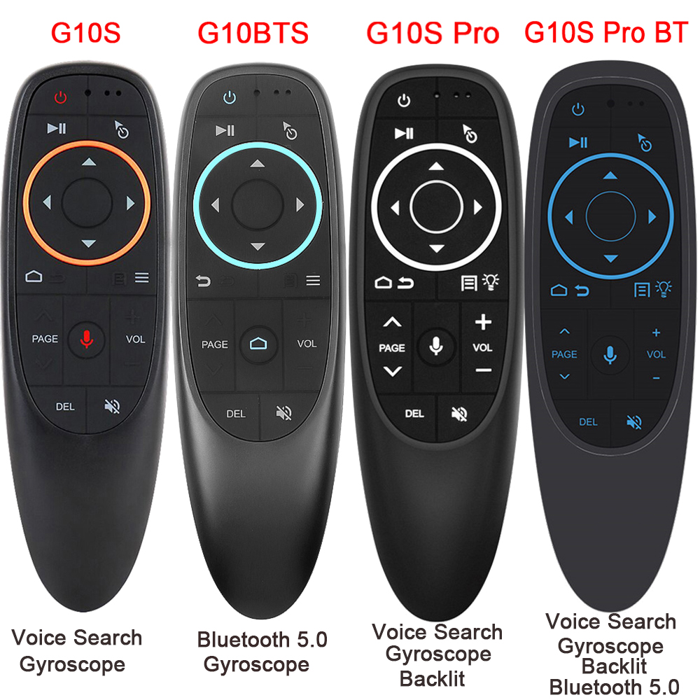 G10s G10spro G10bts G10sprobt Air Mouse Voice Remote Control 2.4g ...