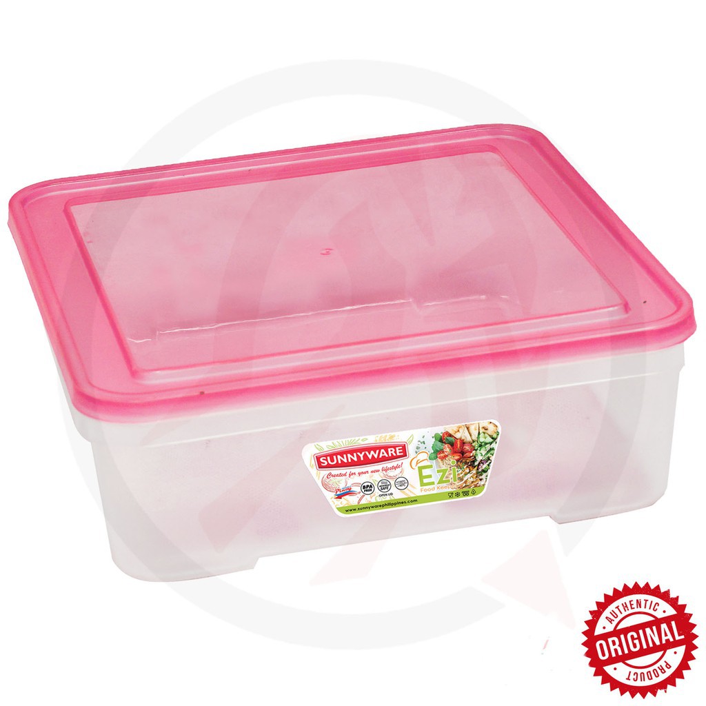 Sunnyware #725 Food Keeper 4L Food plastic sealed storage box container ...