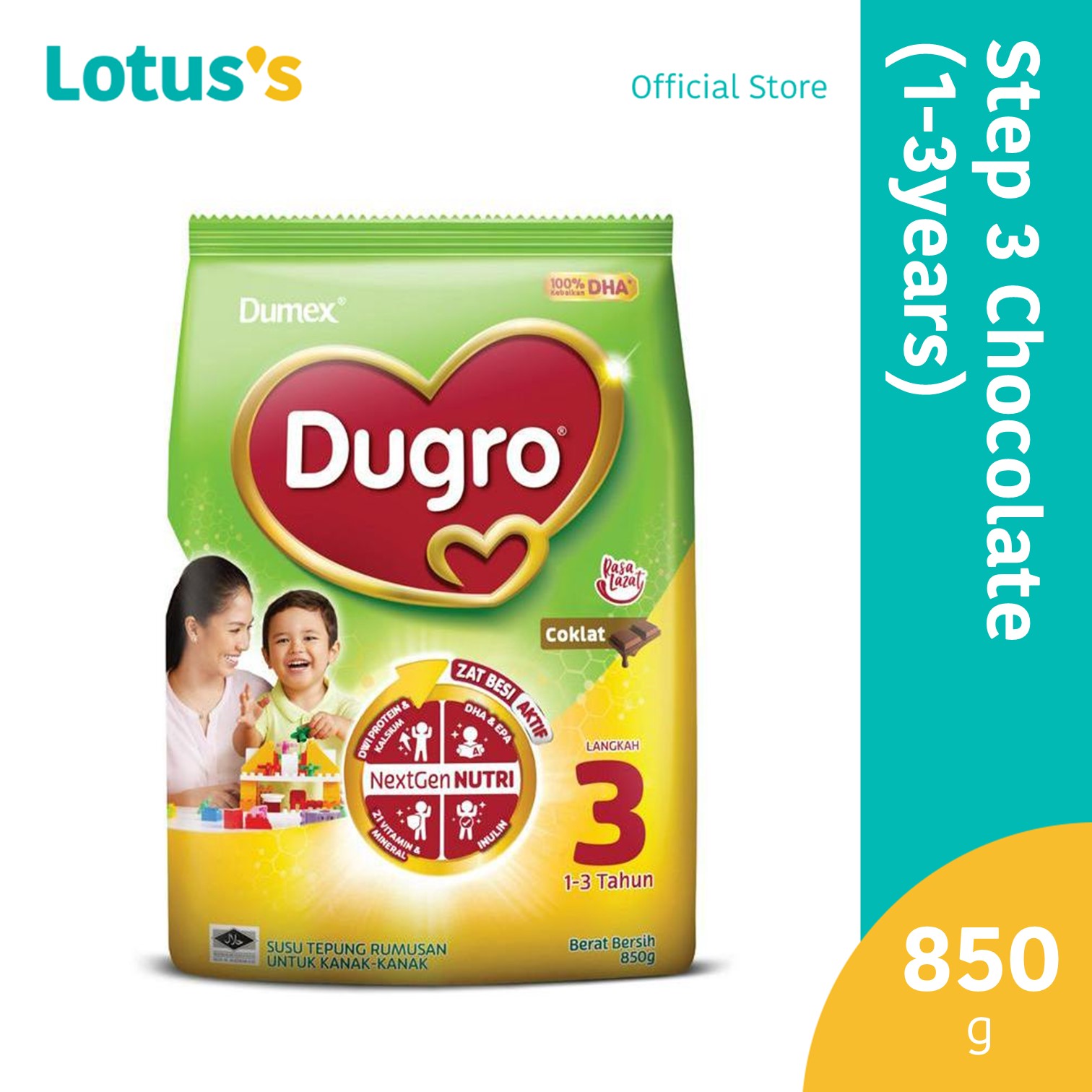 Dugro 3 Chocolate 850g | Lazada