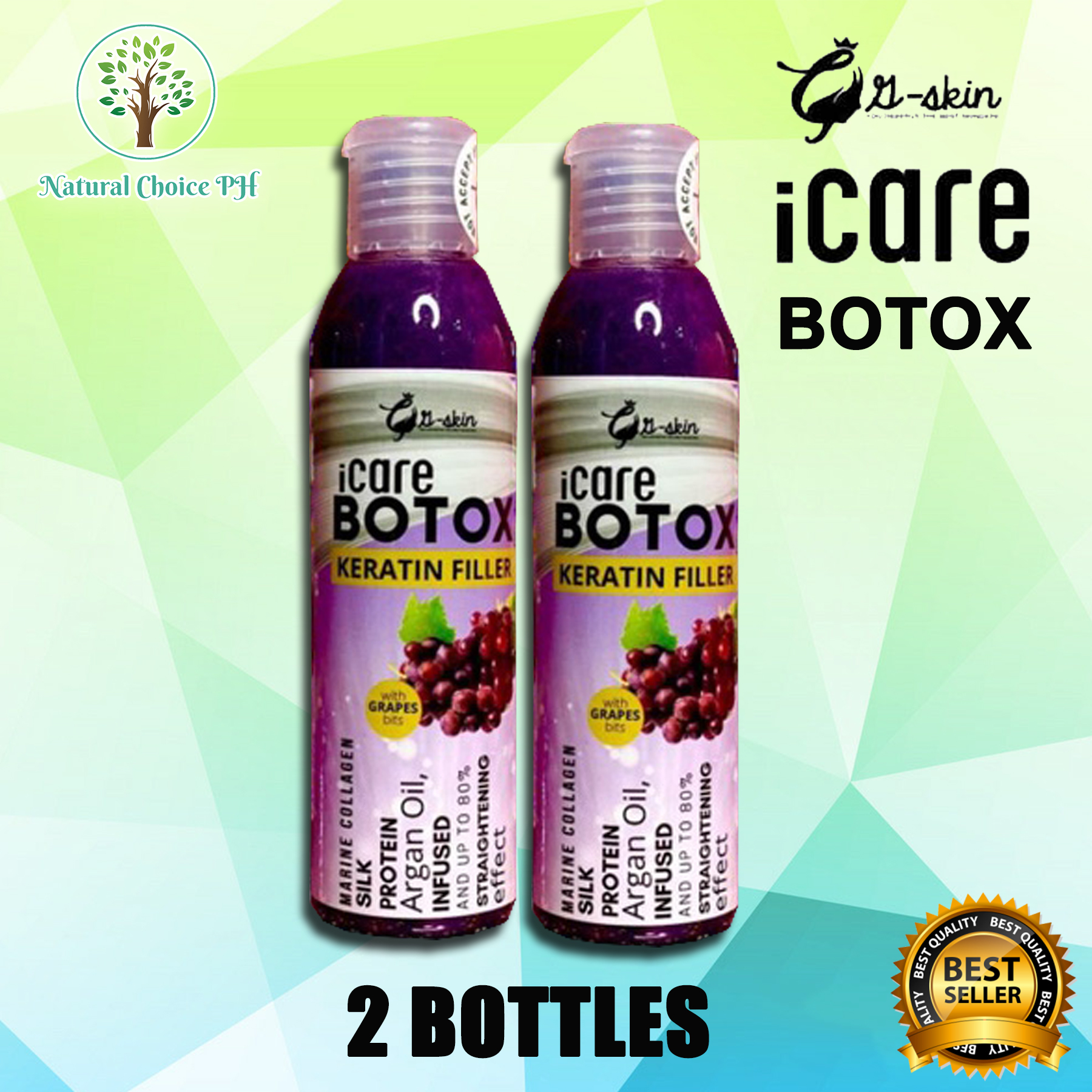 ICARE BOTOX KERATIN FILLER by G-Skin (2 BOTTLES) | Lazada PH