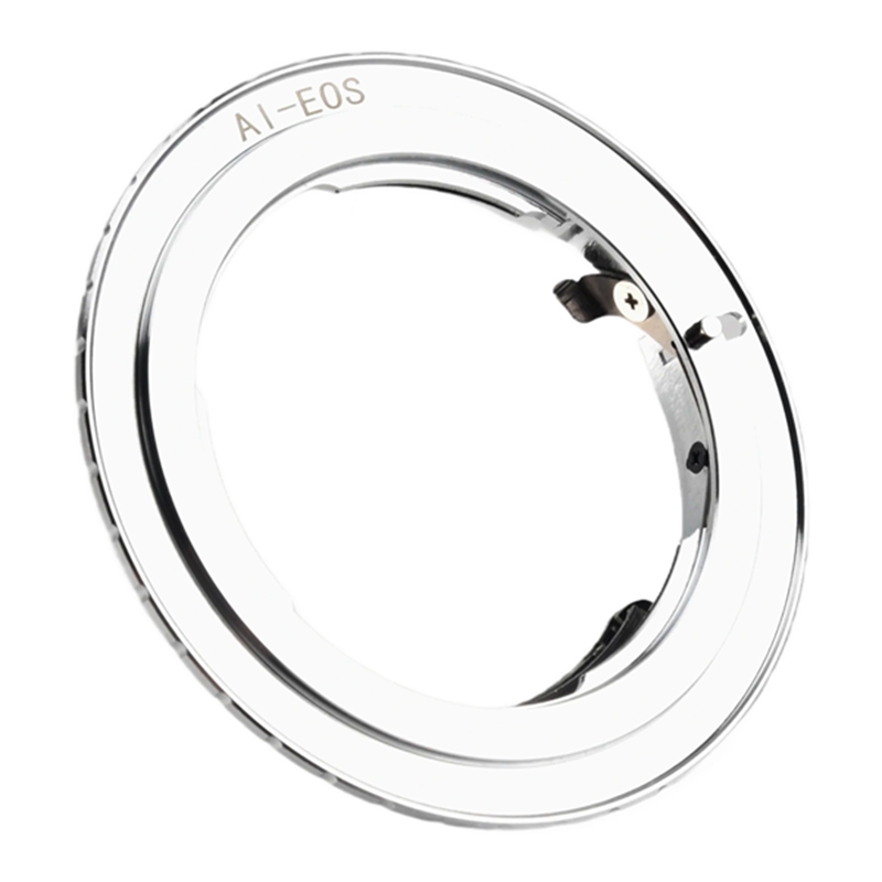 AF Confirm Lens Adapter For Nikon F AI AIS Lens to Canon EOS EF 5D 7D ...