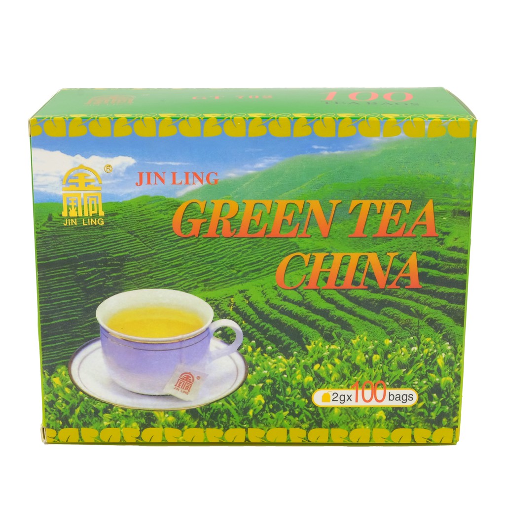 Jin Ling China Green Tea (200g) 100 Tea Bags | Lazada PH