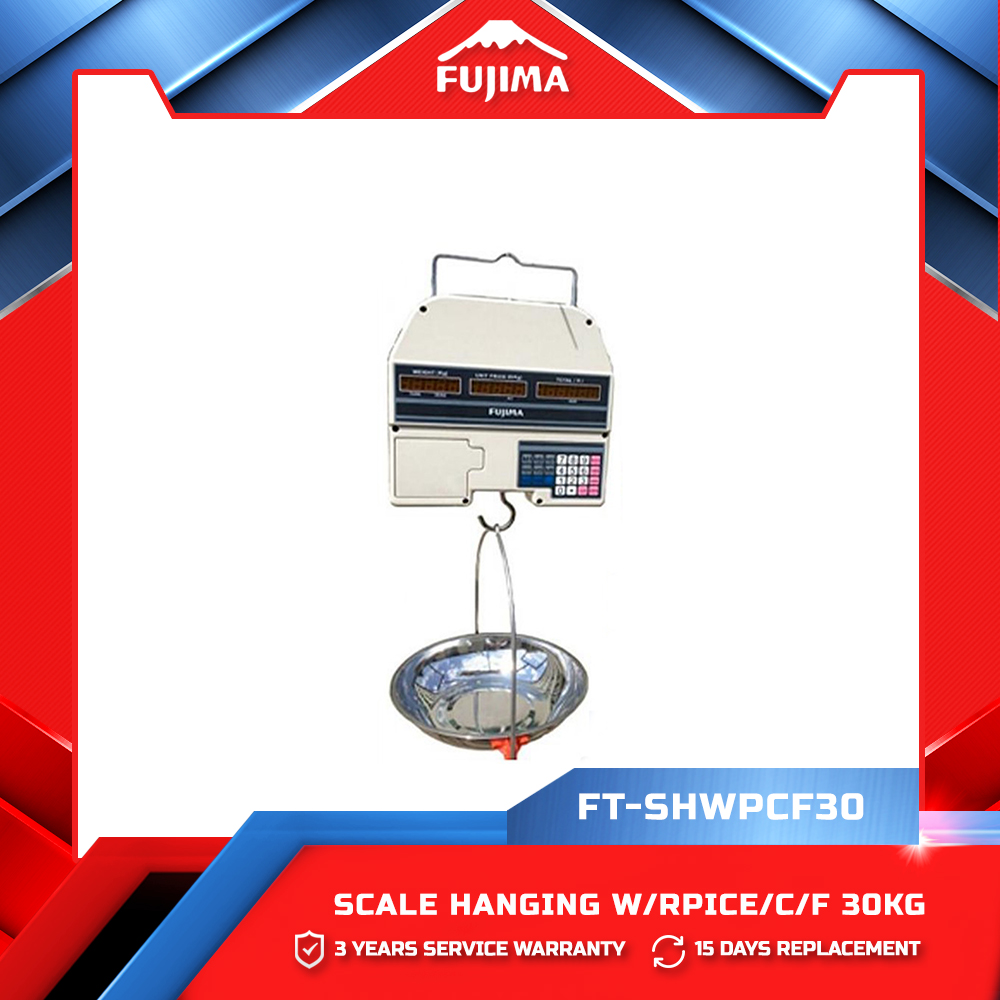 Fujima Scale Hanging W/RPICE/C/F 30KG FT-SHWPCF30 | Lazada PH