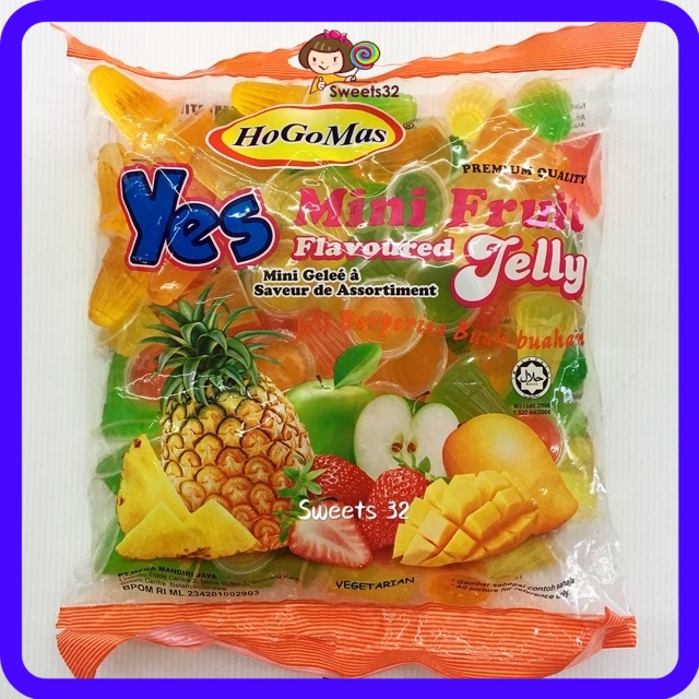 Hogomax Mini Fruit Jelly 1580gm (80pcs土) | Lazada