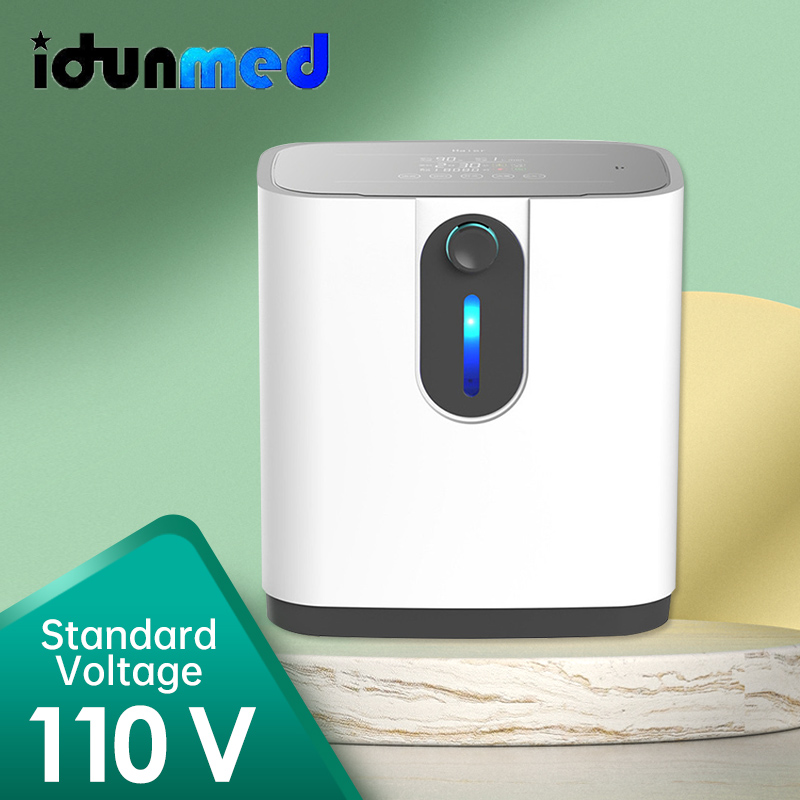 1-7L Portable Oxygen Concentrator Mini O2 Generator Machine Adjustable ...