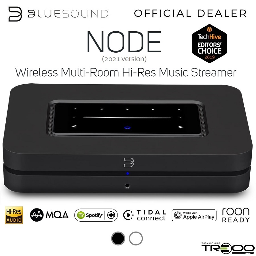 Bluesound NODE (2021) MQA Multi-Room Wireless Bluetooth/WiFi Network ...