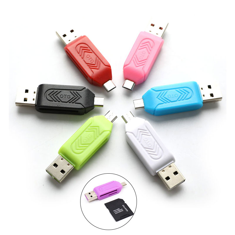【Hot New Release】2 In 1 Type-c USB OTG Adapter TF Card Reader Phone ...