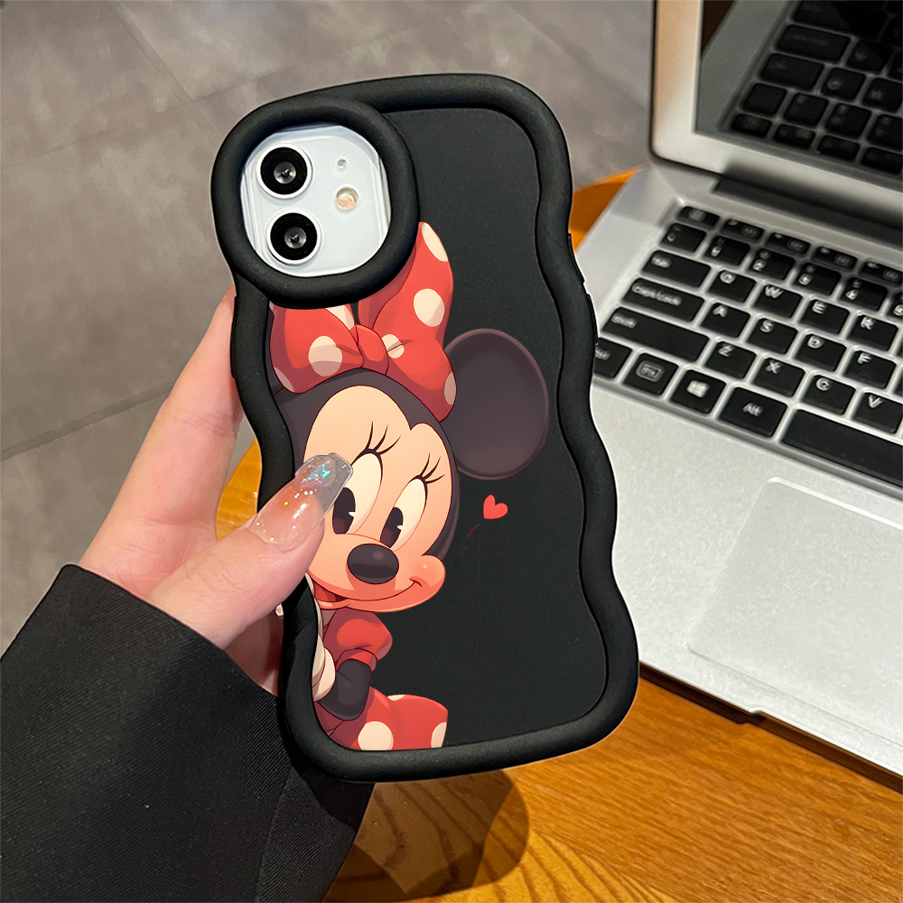 Hontinga for Samsung A16 Back Cover Cartoon Mickey Pattern Luxury Phone ...
