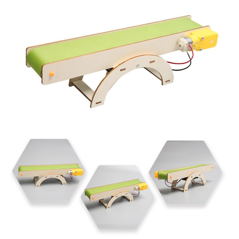 Conveyor Belt DIY Creative Self Assembly Attachments Teaching Projects ...