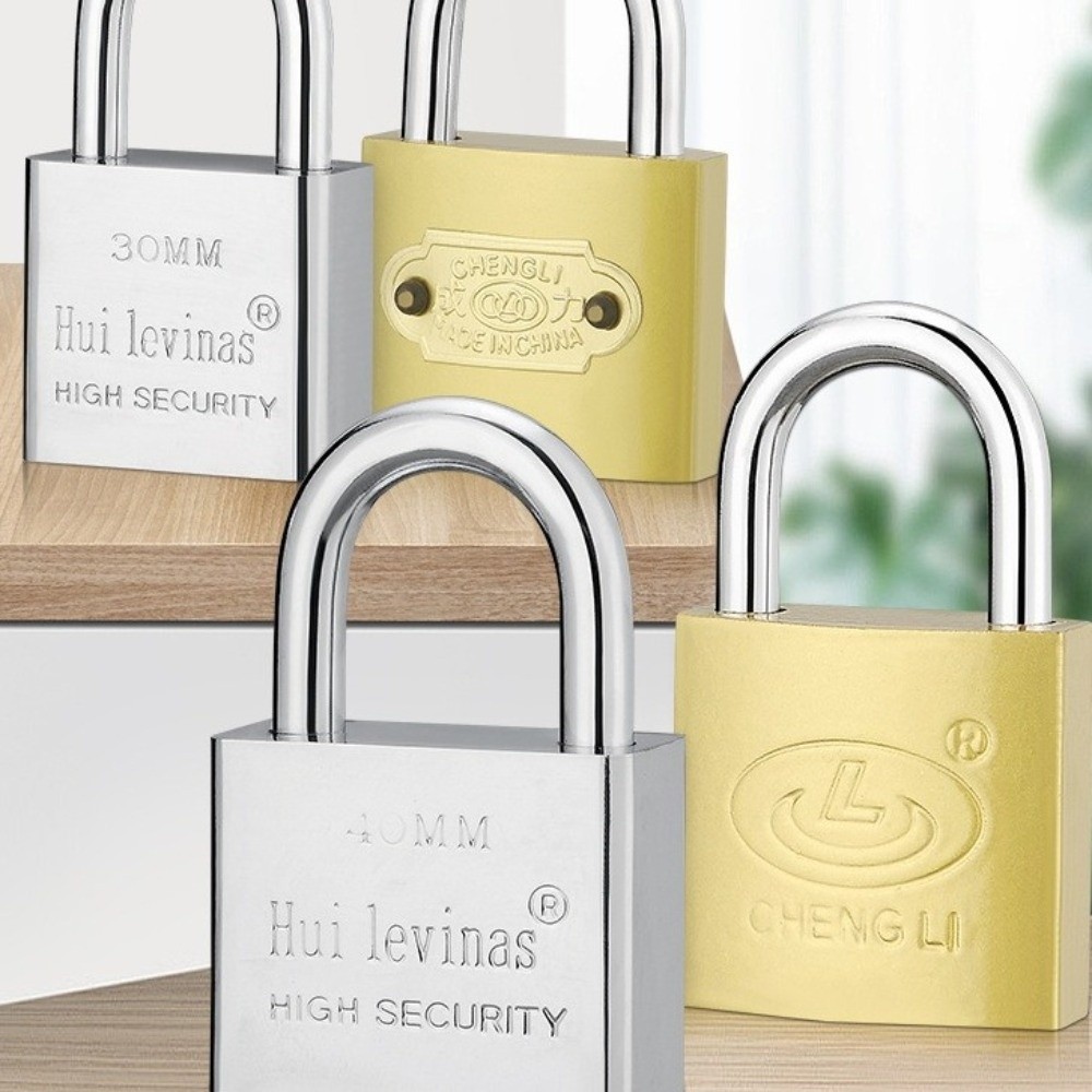 Metal Lock Small Lock Head Stainless Steel Padlock Waterproof Stainless ...