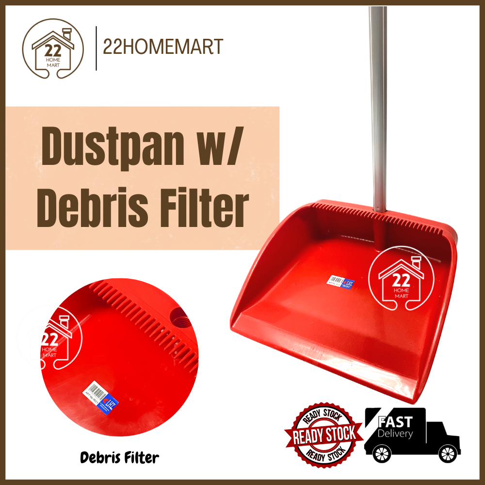 Heavy Duty Dustpan with Debris Filer Penyodok Sampah 垃圾斗 9021 with ...