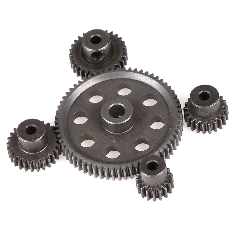 HSP Steel Metal Spur Differential Main Gear 17T/21T/26T/29T/64T Pinion ...