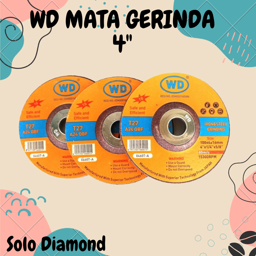 BATU POTONG GERINDA / Batu Potong Merk WD 4INCH Original New / GURINDA ...