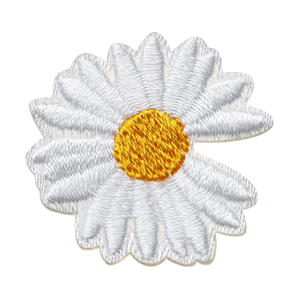 Clothes Sticker Fabric Mix Small Daisy Embroidery Patch Butterfly Iron ...