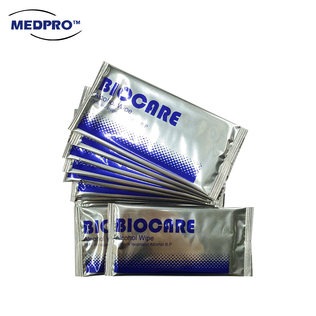 (50pcs/Bag) Large Alcohol Wipes 70% Isopropyl MEDPRO MEDICAL SUPPLIES ...