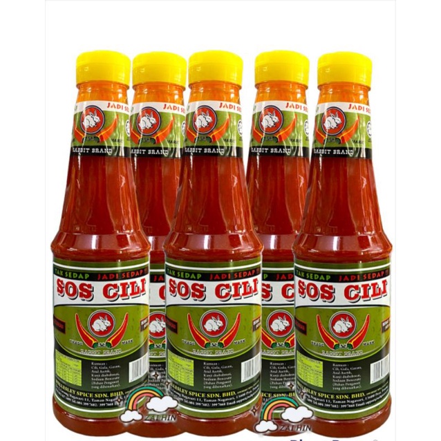 兔子牌辣椒酱 Rabbit Brand Chili Sauce (650g2kg) | Lazada