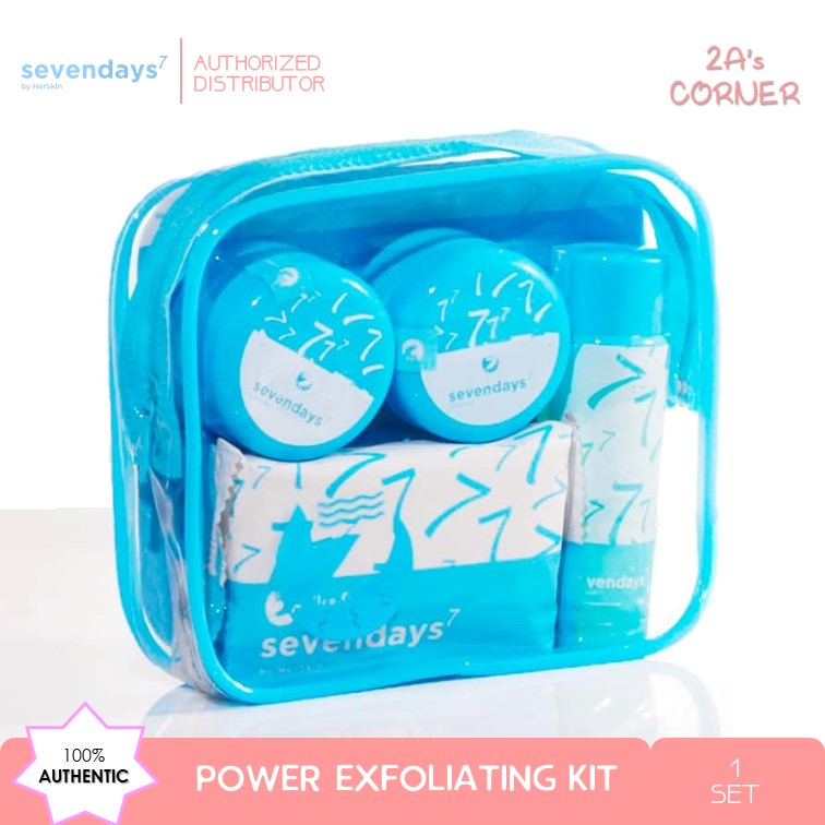 Seven Days by Her Skin | Rejuvenating Set | Power Exfoliating Kit ...