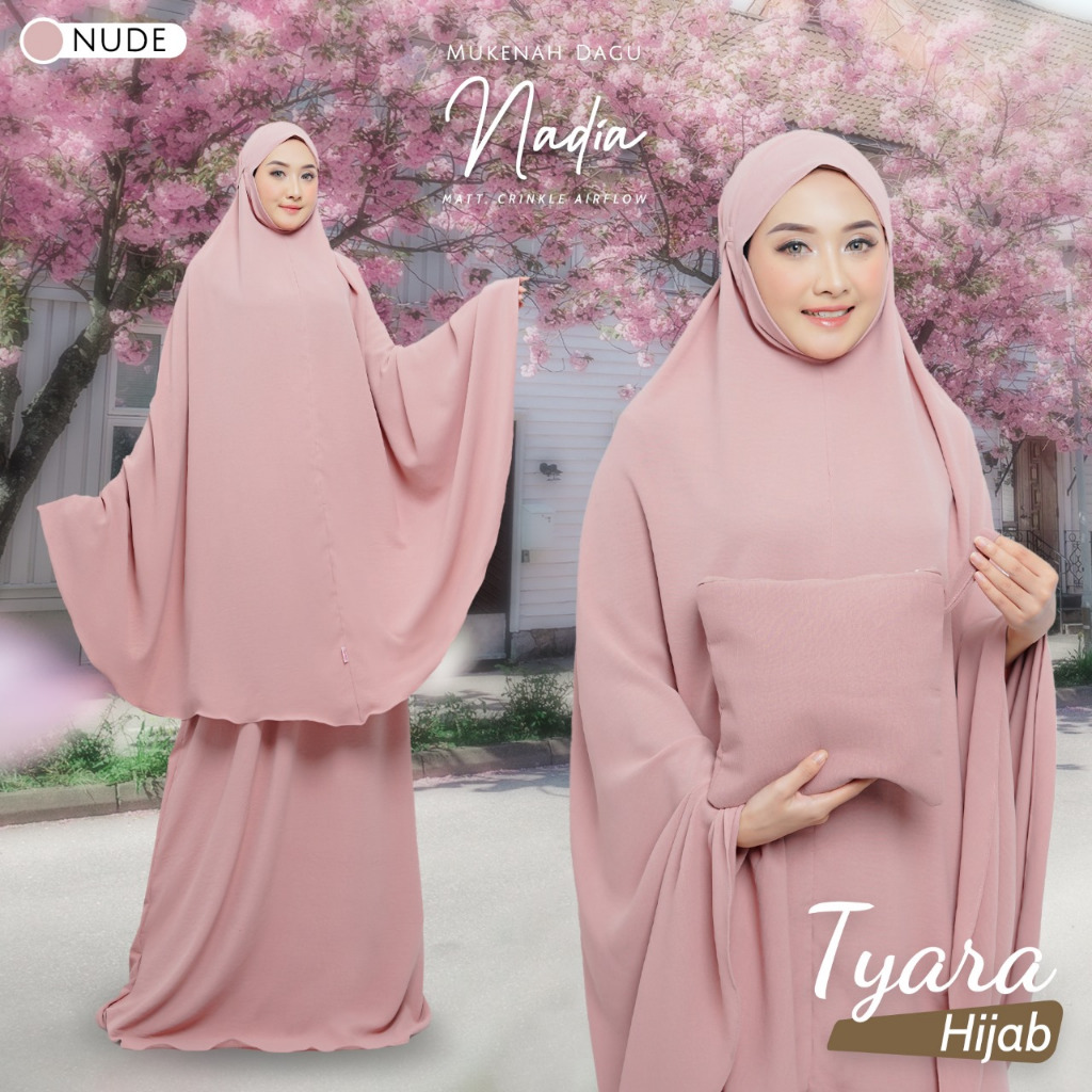 Mukena Mukenah Dagu Nadia Crinkle By Tyara Hijab | Lazada Indonesia